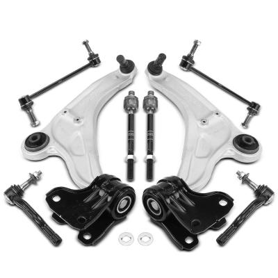 8x Control Arm with Ball Joint Sway Bar Tie Rod Kit for Ford Edge MKX