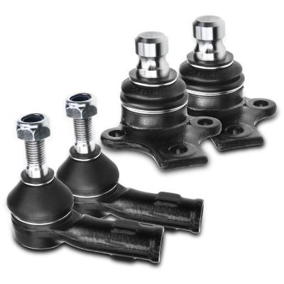 China 4x Outer Tie Rod End with Front Ball Joints for VW Golf Jetta 88-98 Passat Cabrio for sale