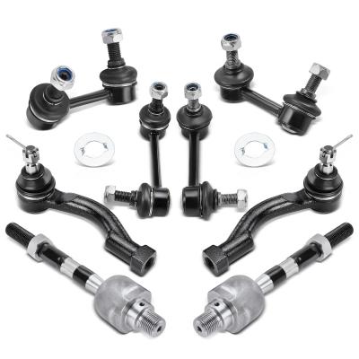8x Stabilizer Bar Link & Tie Rod End for Kia Sorento 2004-2006 V6 3.5L