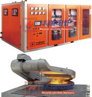 China Medium Frequency Induction Copper Melting Furnace 0.5-20T Capacity with 400-12000KW Power and 95% Efficiency for sale