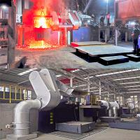 China Medium Frequency Induction Melting Furnace 0.5-40 Tons Energy Saving Quick Melting for sale