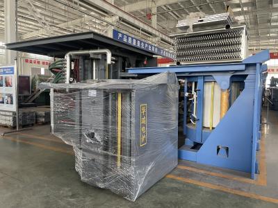 중국 IGBT 전기 유도 용광로, 금속 용융 시 15-20% 전력 절감 판매용