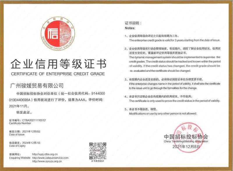  - Guangzhou Junyuan Trading Co., Ltd.