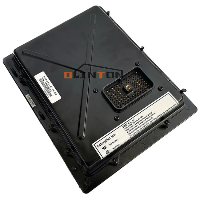 Excavator display monitor installation view