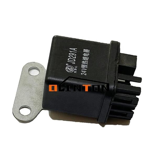 Quality Excavator 24V Preheating relay Part Number JD291A Digger Spares Electric Parts for sale