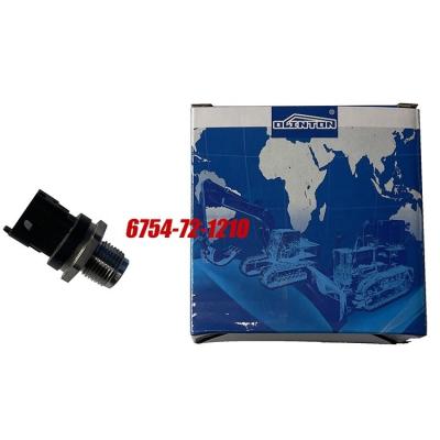 China Fuel Pressure Sensor for PC200-8 PC210-8 PC240-8 6754-72-1211 6754-72-1212 6754-72-1210 for sale