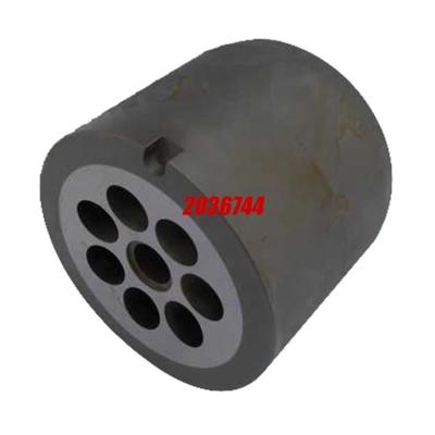 China Arrivals EX200-5 Rotor HPV102 Hydraulic Pump Cylinder Block 2036744 for Excavator Parts for sale
