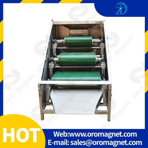 Single Layer Dry Powder Magnetic Drum Separator For Belt Conveyor