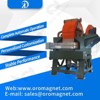 Cina Il separatore magnetico pendenza verticale dell'anello di alta per la pianta del Fe rimuove il ferro in vendita