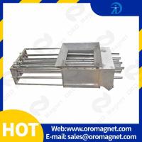 China 8 Layer Cabinet-Type Permanent Magnetic Separator Semi-Automatic with 25mm Bars and 12000+ Gauss for sale