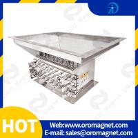 China 8 Layer Cabinet-Type Permanent Magnetic Separator Semi-Automatic with 25mm Bars and 12000+ Gauss for sale