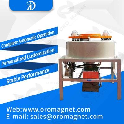 Cina attrezzatura di separazione magnetica 380V, separatore elettromagnetico secco del ferro della polvere per la polvere della sabbia del quarzo del feldspato in vendita