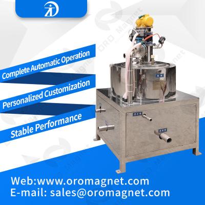 Cina Macchina di separazione magnetica di Benefication per i residui ceramici di esperimento del condimento di minerale metallifero, medicina, liquido dell'alimento in vendita
