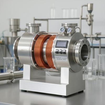 China Feeding Size 20-325 Mesh Magnetic Particle Separator Featuring Durable Copper Coil Material for Magnetic Separation for sale