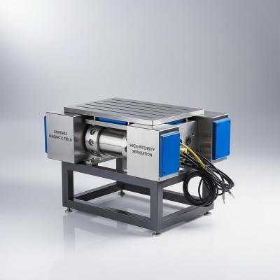 China High Magnetic Field Intensity Plate Magnetic Separator Equipped with Uniform Magnetic Field Distribution Ensuring Magnetic Separation for sale