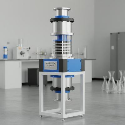 China High Magnetic Field Intensity High Gradient Magnetic Separator Featuring Simple Installation and Vertical Magnetic Field Direction for Separation for sale