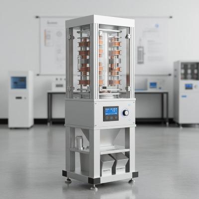 China Vertical Magnetic Field High Gradient Magnetic Separator Featuring High Magnetic Strength and High Magnetic Field Intensity for Material Sorting for sale