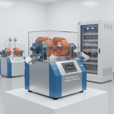China Copper Coil Material Magnetic Separator Machine Ensuring Stable Performance Background Magnetic Intensity 10000-15000Gauss Designed for Separation for sale