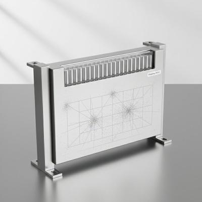 China Simple Installation Plate Type Magnetic Separator Designed with High Magnetic Field Intensity Ensuring Magnetic Separation for sale