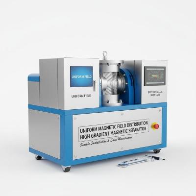 China Uniform Magnetic Field Distribution High Gradient Magnetic Separator Featuring Simple Installation and Easy Maintenance for Magnetic Separation for sale