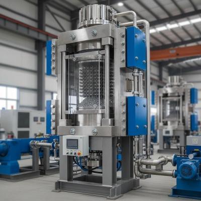 China Vertical Magnetic Field High Gradient Magnetic Separator Featuring Uniform Magnetic Field Distribution and High Magnetic Strength for Mineral Processing for sale