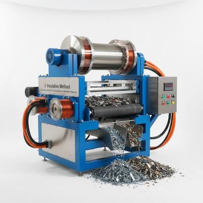 China E Insulation Method Electromagnetic Separator Automatic Separation Of Ferrous Metals Nonmetallic Materials Industrial Magnetic Separation Machine for sale