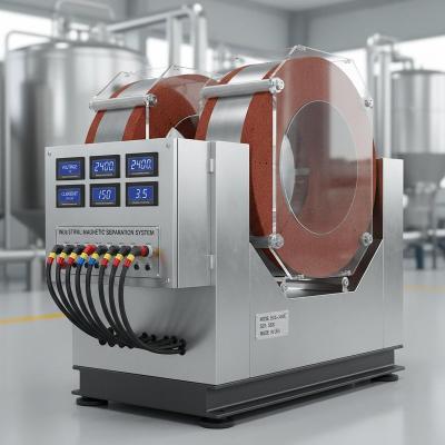 China Customized Voltage Electromagnetic Separator Incorporating E Insulation Method for Industrial Magnetic Separation Needs for sale