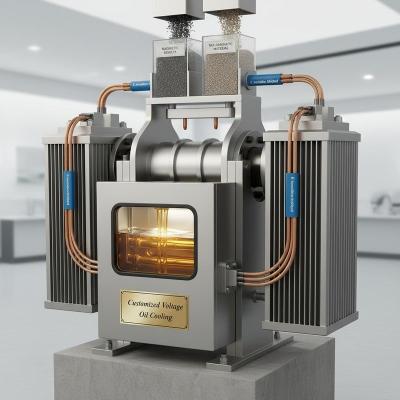 China Customized Voltage Electromagnetic Separator Designed with Oil Cooling and E Insulation Method Providing Magnetic Separation Results for sale