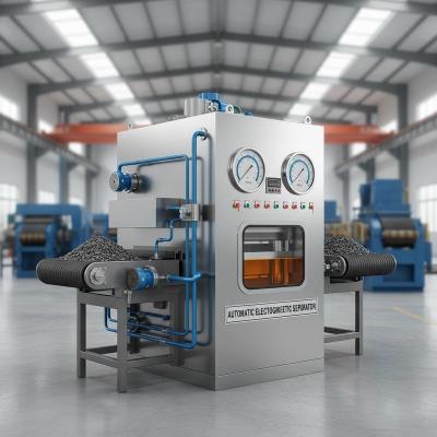 China Automatic Electromagnetic Separator Featuring Oil Cooling System and Magnetic Field Strength Ranging 0.5 to 1.5 Tesla for Separation for sale