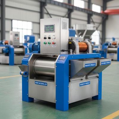 China Automatic Electromagnetic Separator Equipped with Customized Voltage Providing Magnetic Separation in Material Processing for sale