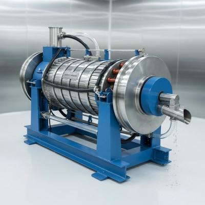 China Insulation Category E Wet Magnetic Separator Featuring Horizontal Or Inclined Installation Type Ideal for Material Processing for sale