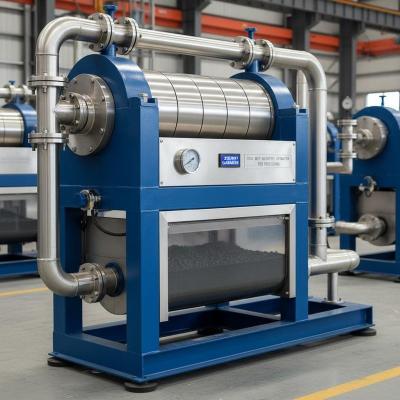 China Coal Applicable Wet Magnetic Separator Featuring Magnetic Field Intensity 10000 Gauss and Zero Leakage for Processing for sale