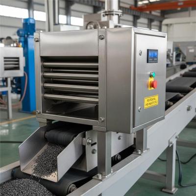 China Stainless Steel Permanent Magnetic Separator Operating at 380V Voltage Providing Iron Removal in Industrial Environments for sale