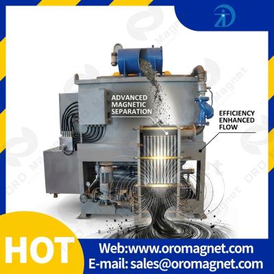 China 150 Kg Magnetic Separation Equipment Incorporating Vibration Frequency 70rmin and Installation Technical Guidance for Separation for sale