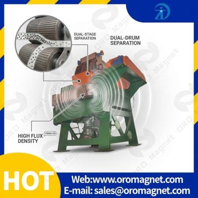 China Easy Maintenance Plate Type Magnetic Separator Offering High Magnetic Field Intensity for Industrial Magnetic Separation for sale