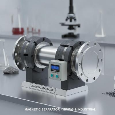 China 100mm Pipe Size Magnetic Separation Equipment CTB Specifications Designed for Mining Engineering Laboratory Applications and Industrial for sale