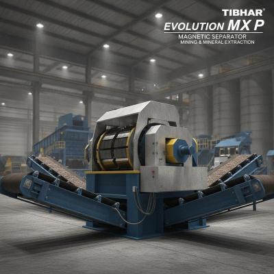 China Magnetic Separator tibhar evolution mx p equipment for mining separation and mineral extraction in industrial operations for sale
