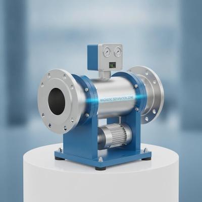 China 100mm Pipe Size Magnetic Separation Equipment Incorporating Permanent Magnet or Electromagnet and Vibration Frequency 70rmin for Performance for sale