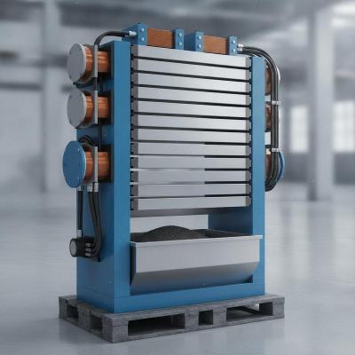China 4200X2600X1700 Plate Magnetic Separator equipped with Magneticfieldstrength 000 Gauss ensuring Magnetic Separation Performance for sale