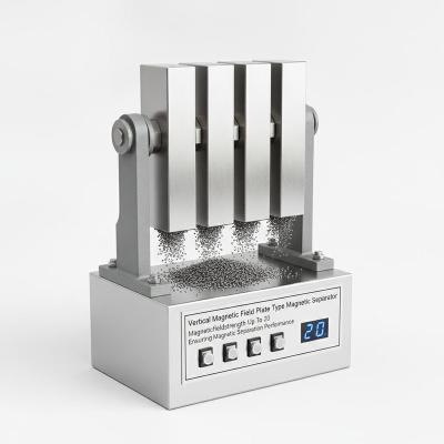 China Vertical Magnetic Field Plate Type Magnetic Separator Offering Magneticfieldstrength Up To 20 Ensuring Magnetic Separation Performance for sale