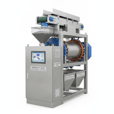 China Capacity 1-15t/h Electromagnetic Separator Incorporating PLC Controlled System and Separation Capacity 500 Kg/hour Designed for Magnetic Separation for sale