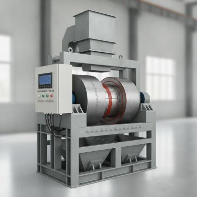 China Mechanical or Manual Installation Method Dry Magnetic Separator Featuring Customizable Magnetic Drum Diameter Ranging from 500 to 2000 Mm for sale