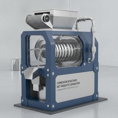 China Corrosion Resistance Wet Magnetic Separator Designed for at Temperatures Up to 80°C Offering and Durable Magnetic Separation for sale