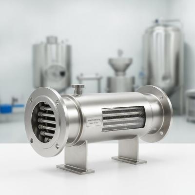 China Stainless Steel Permanent Magnetic Separator Featuring Customized Design and Flange Connection Mode for Material Separation for sale