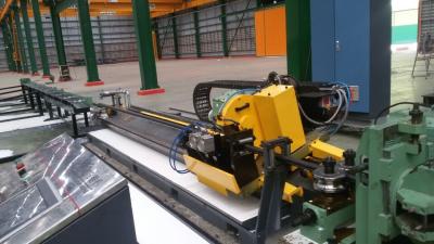China HR Steel Pipe Welding Machine ASTM Standard 1.2 - 4.5mm Adjustable for sale
