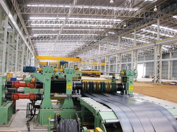 Coil Shearing Metal Slitting Machine Width 300 Mm - 2000 Mm