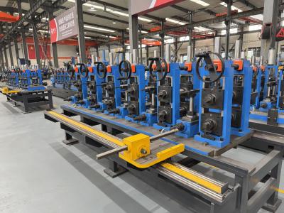 China Cold Rolled Steel Furniture Tube Making Machine Adjustable Size for sale