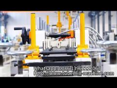 Factory Overview Tube Mill Machine / Production Line Hf Welding