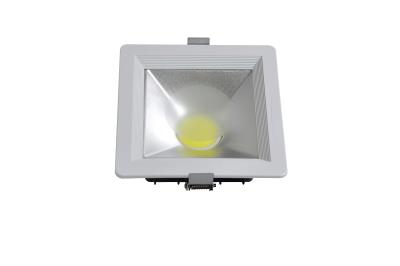 Cina Alluminio commerciale bianco di Dimmable LED Downlights 80°With della pannocchia del quadrato 30W in vendita