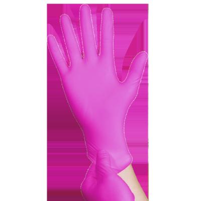 Cina Multi eliminabile dei guanti del nitrile della polvere dei guanti liberi all'ingrosso del nitrile colorato in vendita